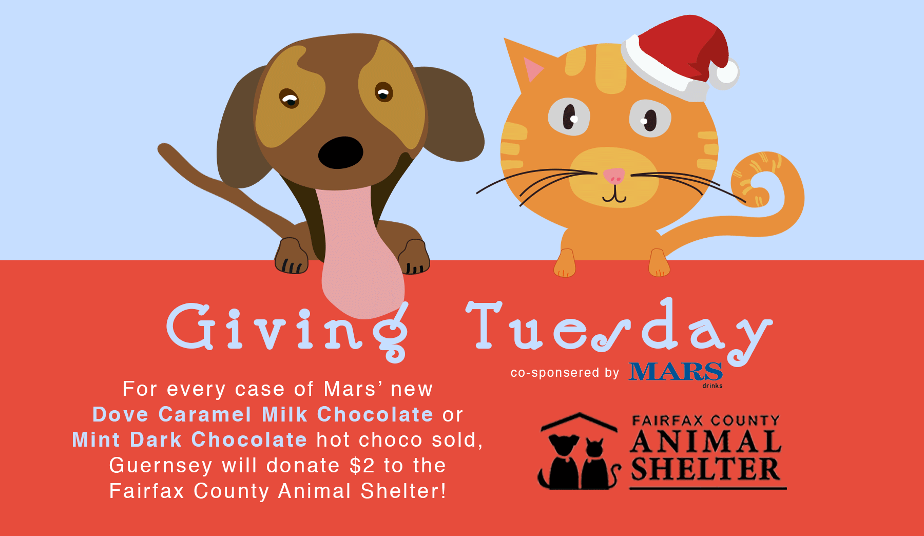 Mars Dove Giving Tuesday | Guernsey, Inc.